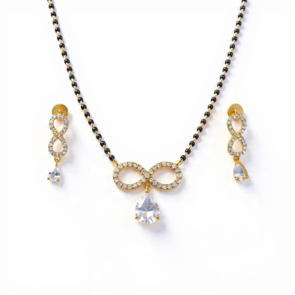 Prachi's Infinity Mangalsutra set – ETIhouseofsilver