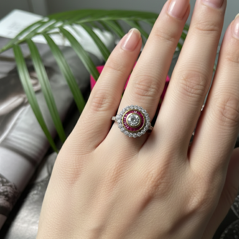 Ruby Channel Ring – ETIhouseofsilver