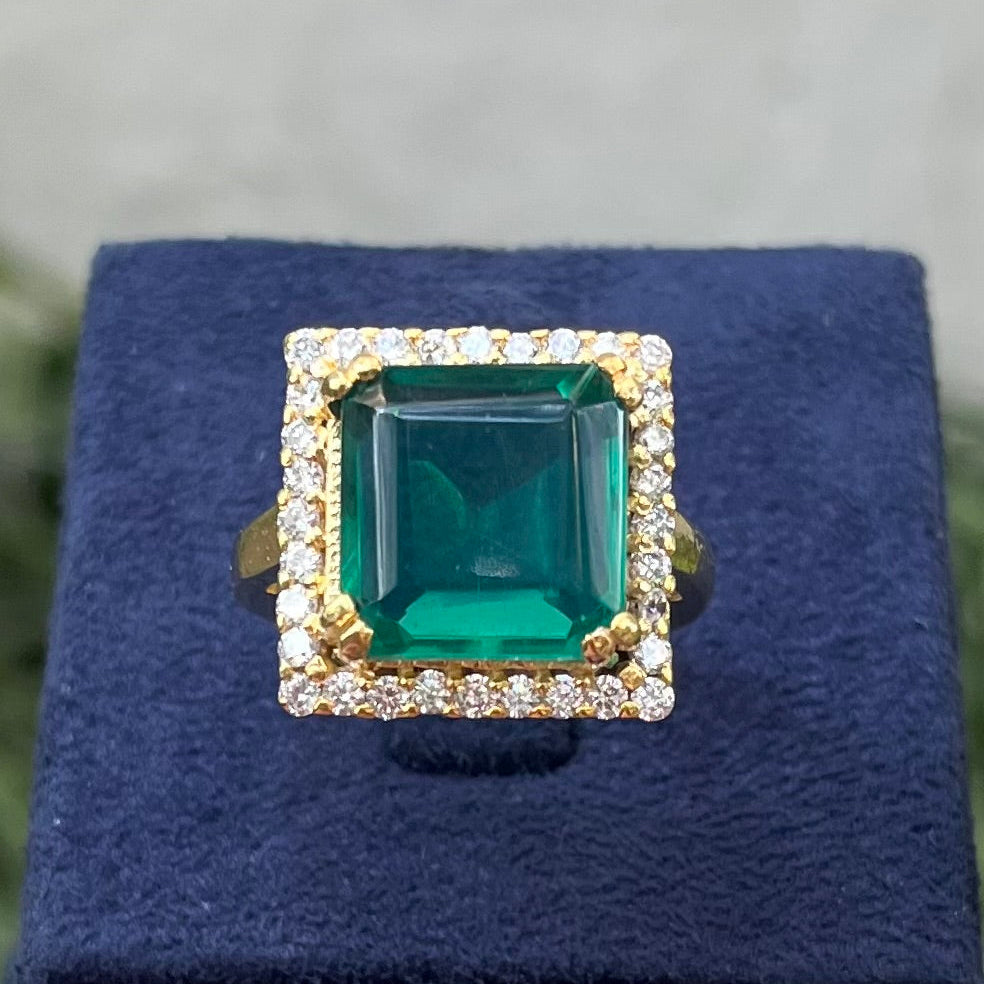 Shahi Panna Ring – ETIhouseofsilver