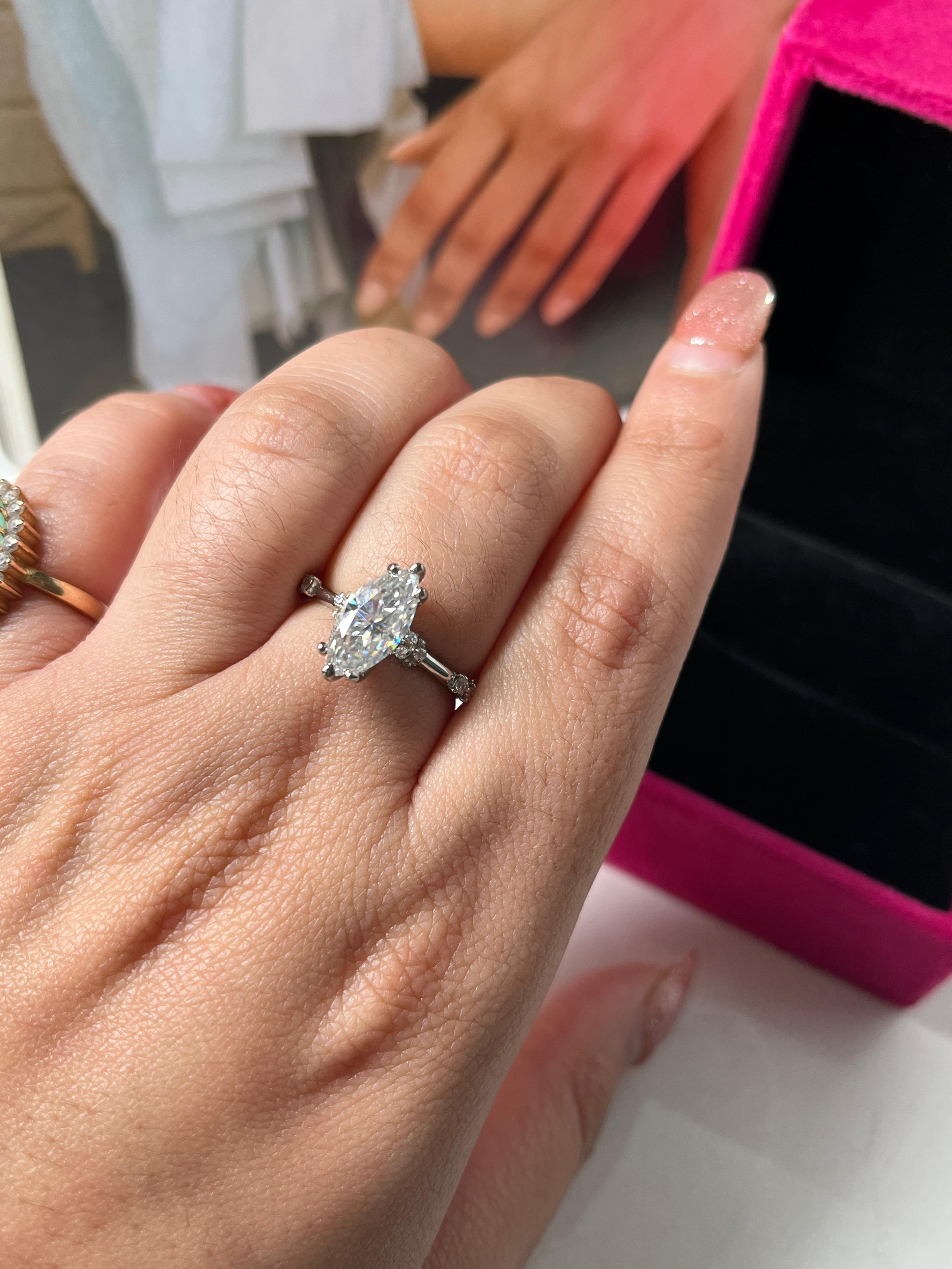 Marquise Diamond Ring – ETIhouseofsilver