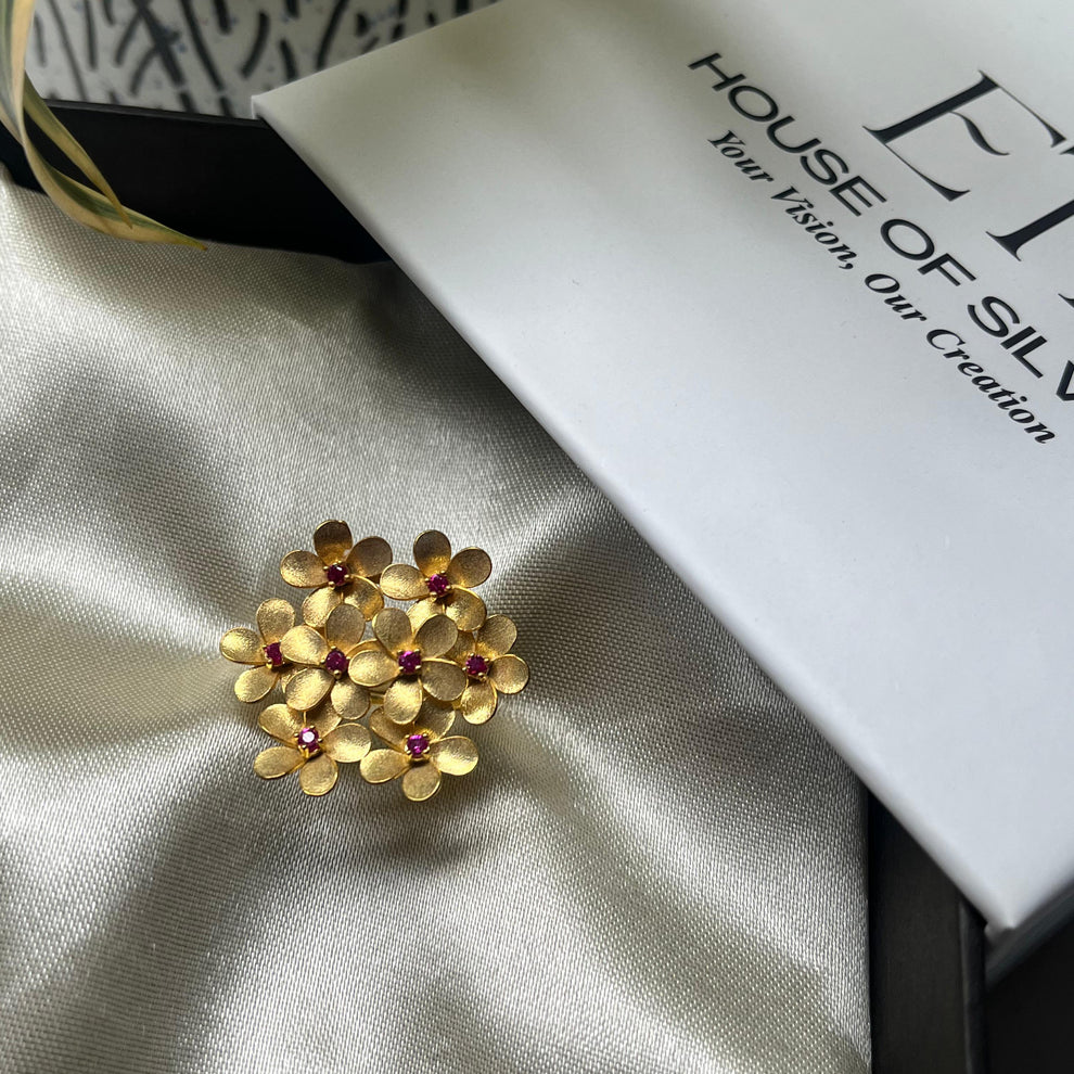 Ruby Garden Ring – ETIhouseofsilver