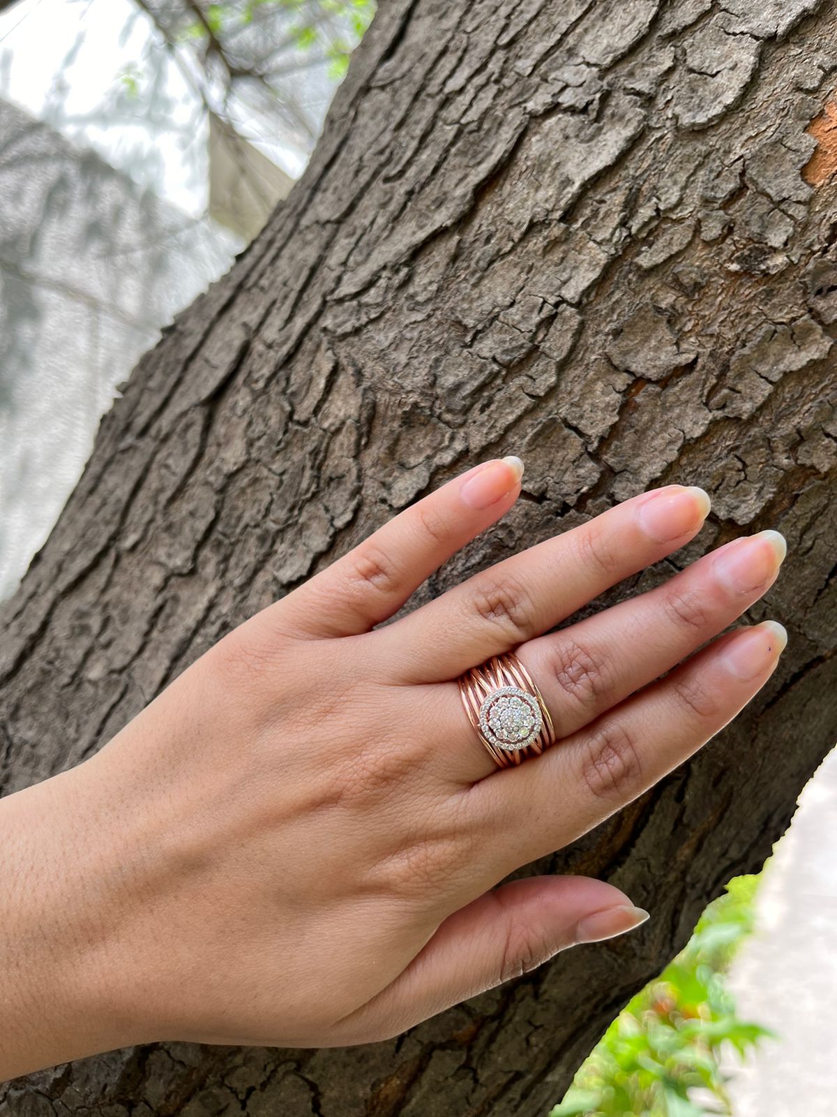 Diamond on the top Ring – ETIhouseofsilver