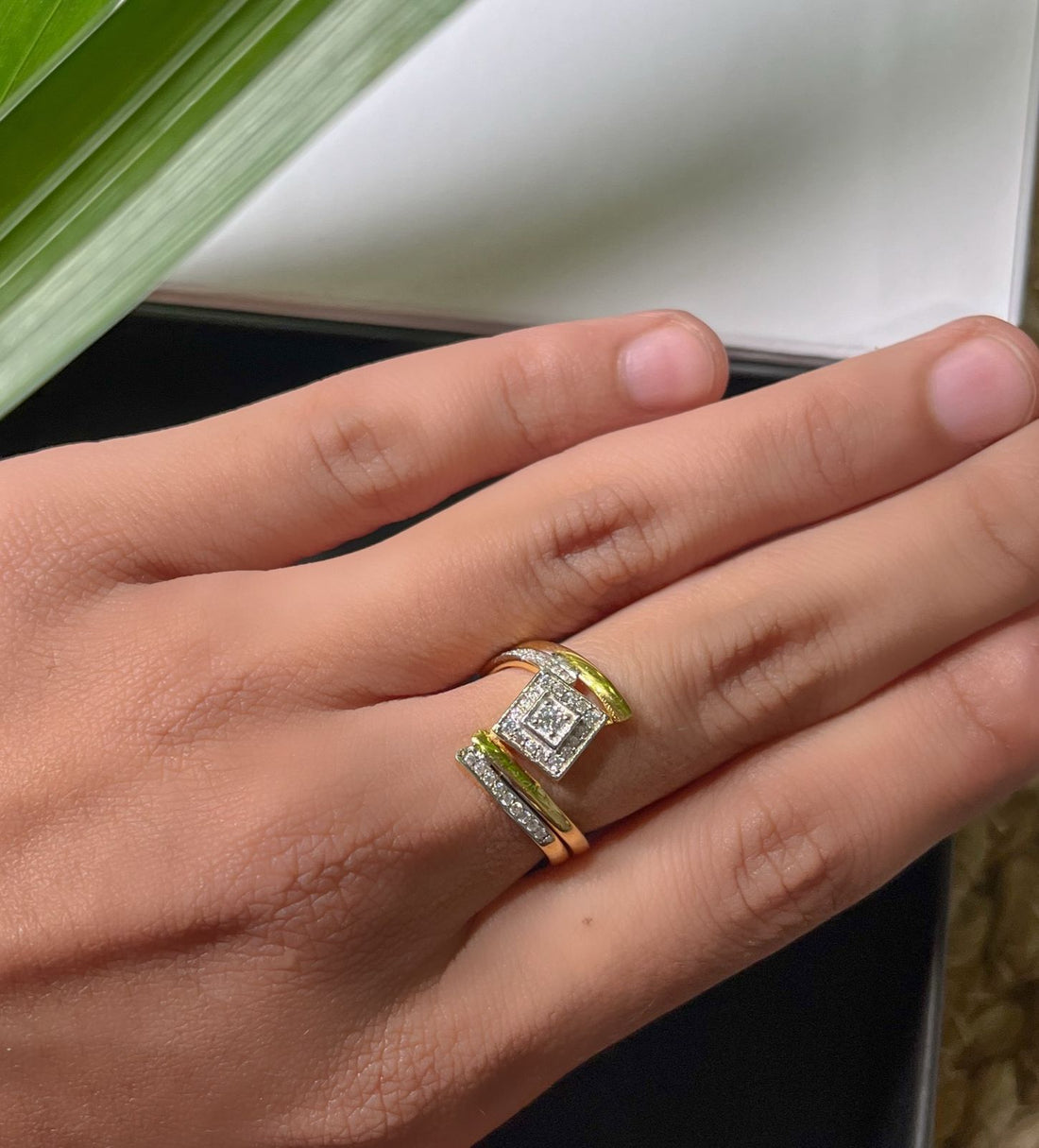 Majestic Square Ring – ETIhouseofsilver