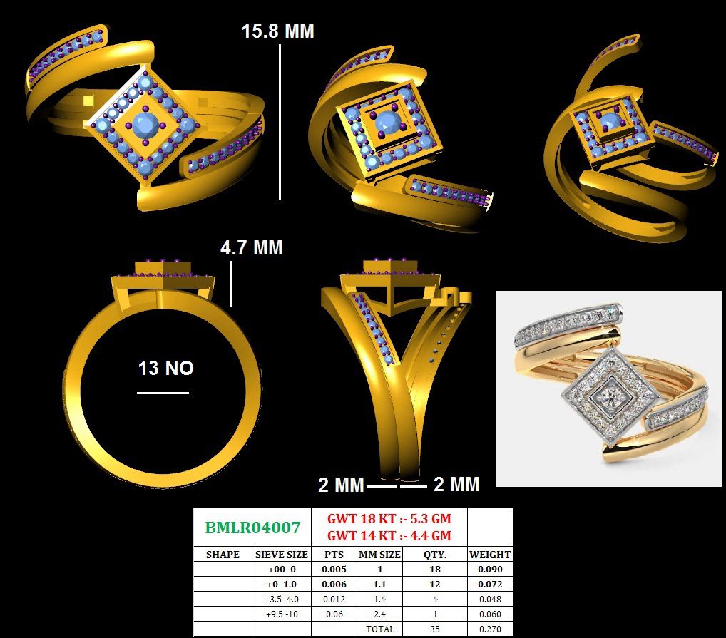 Majestic Square Ring – ETIhouseofsilver