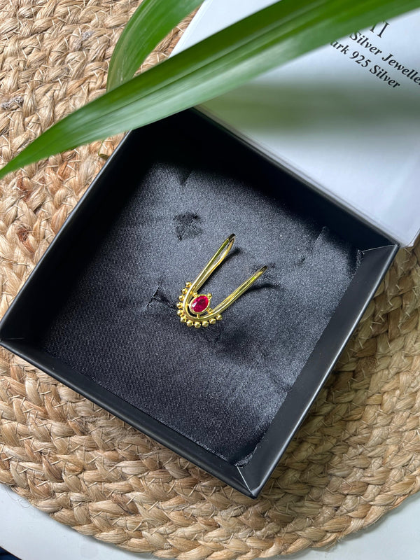 Ruby Vanki Ring – ETIhouseofsilver