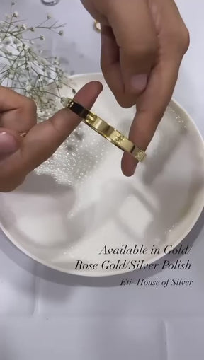 Screw Bangle – ETIhouseofsilver