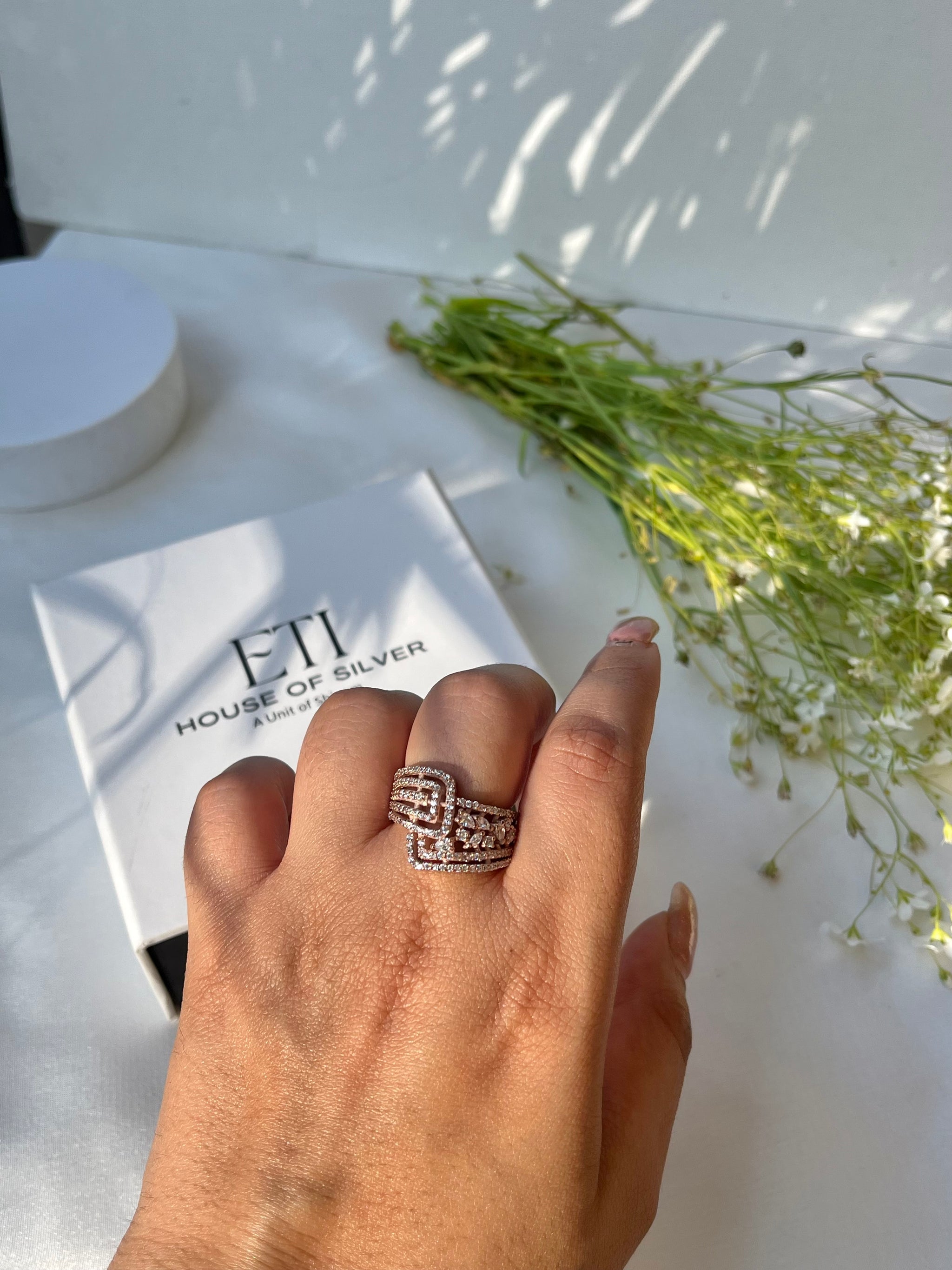 Overlapping Band Ring – ETIhouseofsilver