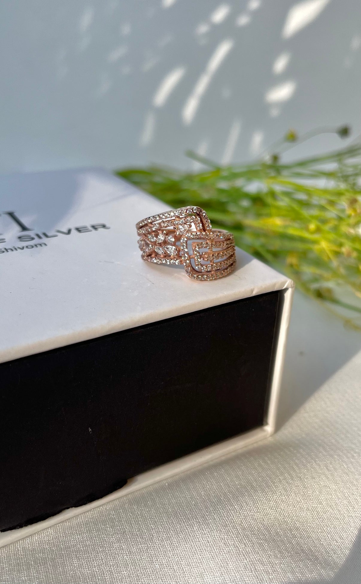 Overlapping Band Ring – ETIhouseofsilver